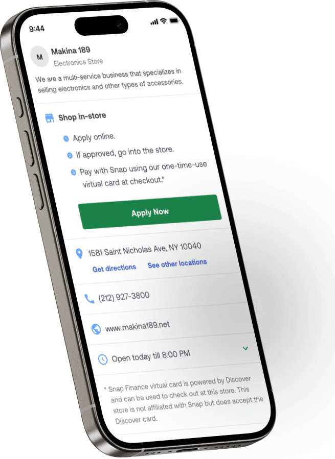 Hello | Snap Finance